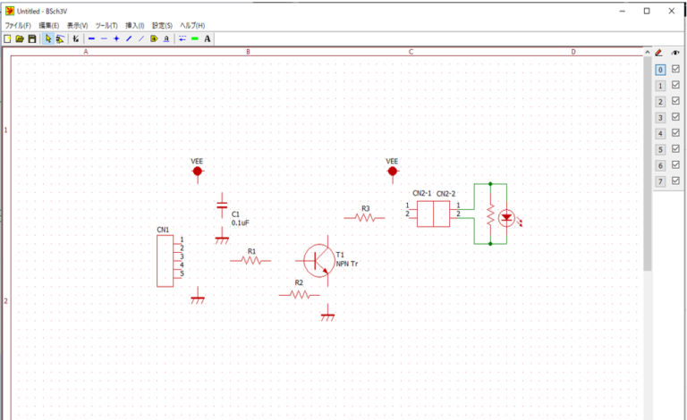 回路図CAD(回路図エディタBSch3V ) | 電子回路設計初心者の参考書